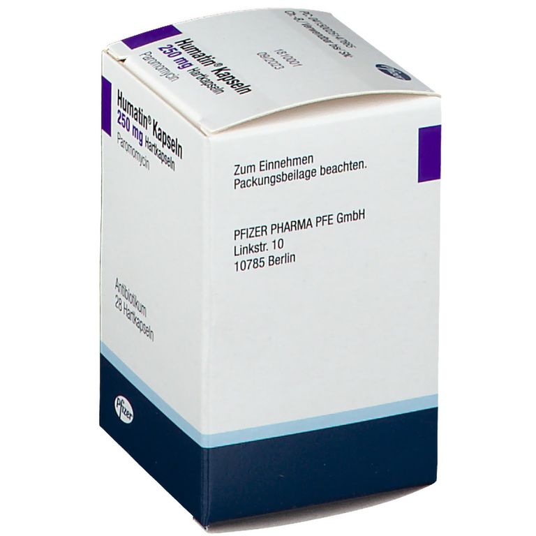 Humatin® Kapseln 250 mg 28 St mit dem E-Rezept kaufen - Shop Apotheke