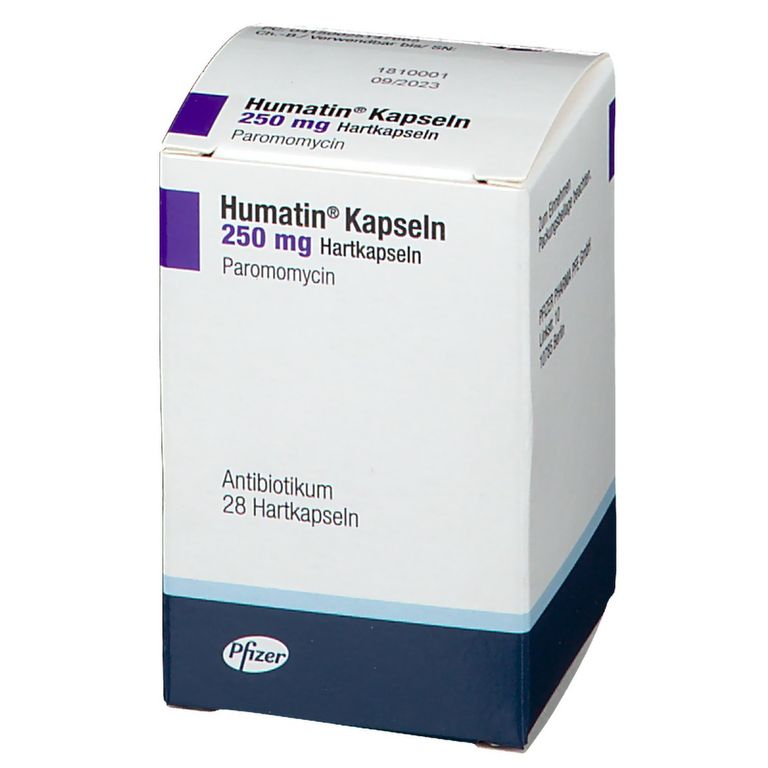 Humatin® Kapseln 250 mg 28 St mit dem E-Rezept kaufen - Shop Apotheke