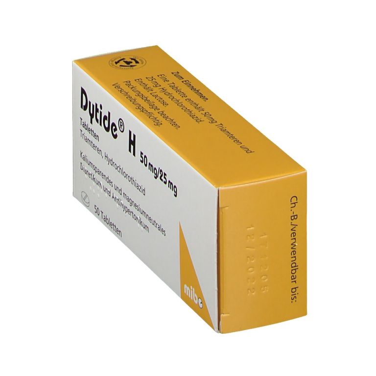Dytide H 50 mg/25 mg 50 St mit dem E-Rezept kaufen - Shop Apotheke