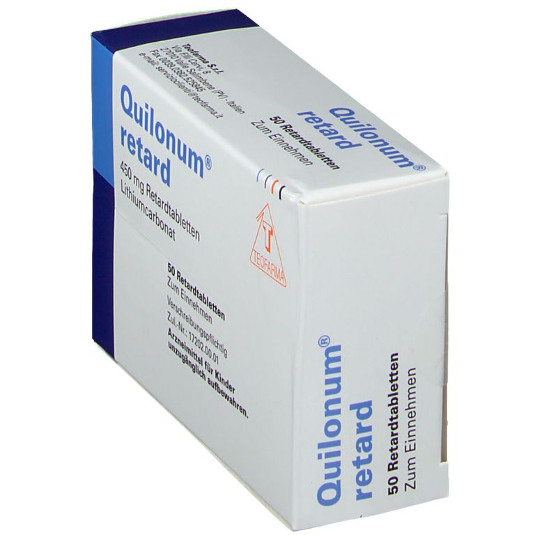Quilonum® retard 450 mg 50 St mit dem E-Rezept kaufen - Shop Apotheke