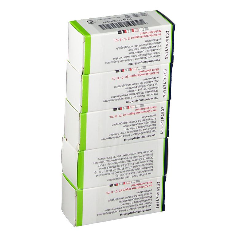 Huminsulin® Basal (NPH) 100 I.E/ml 5x10 ml mit dem E-Rezept kaufen ...