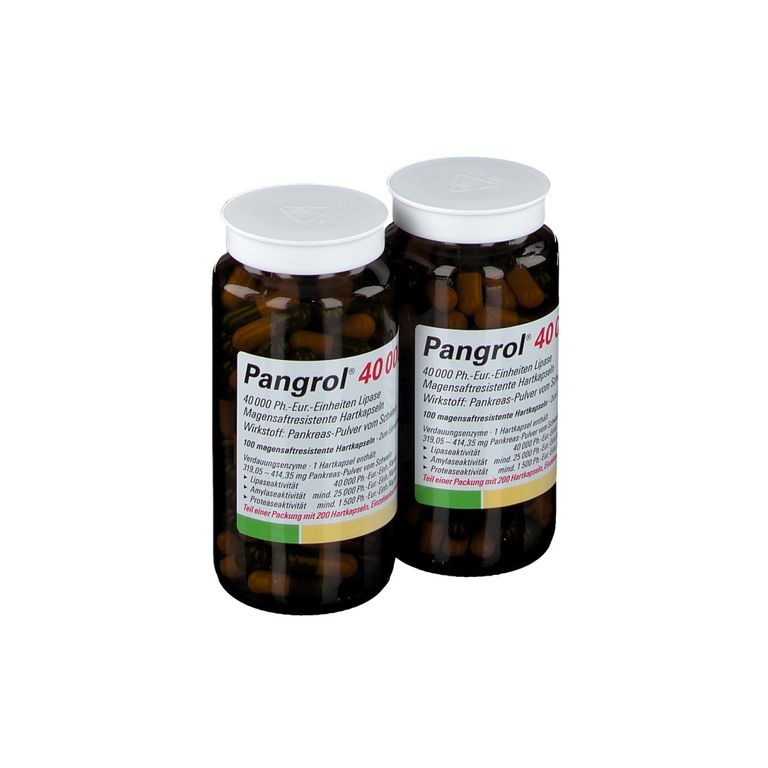 Pangrol® 40000 Kapseln 200 St - Shop Apotheke