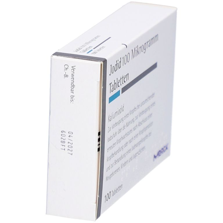 Jodid 100 µg 100 St - Shop Apotheke