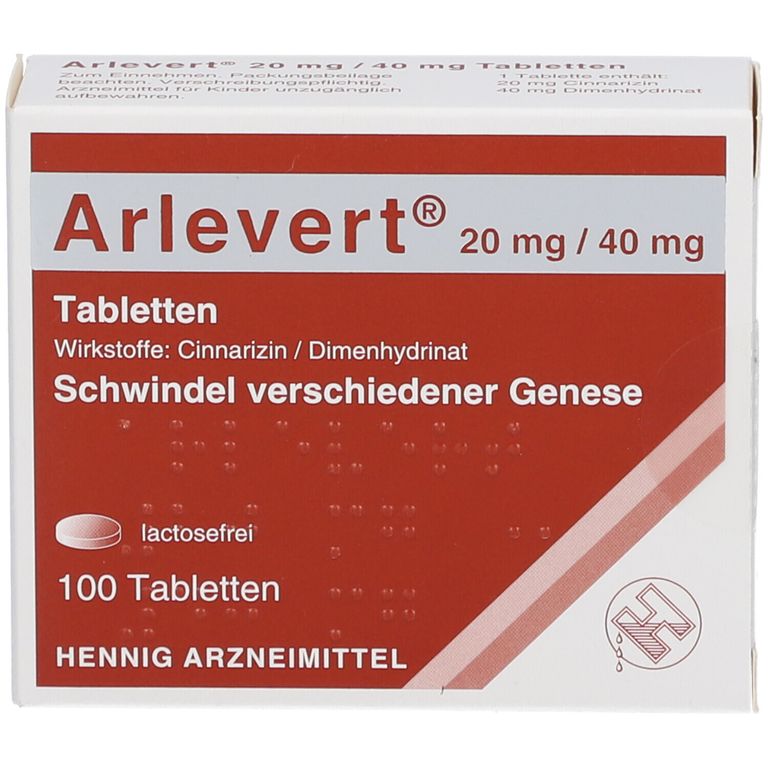 Arlevert® 20 mg/40 mg 100 St mit dem E-Rezept kaufen - Shop Apotheke