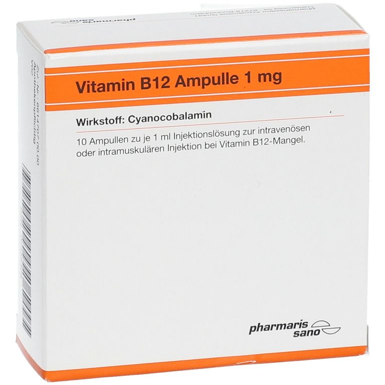 Vitamin B12 Ampullen 10x1 ml - SHOP APOTHEKE