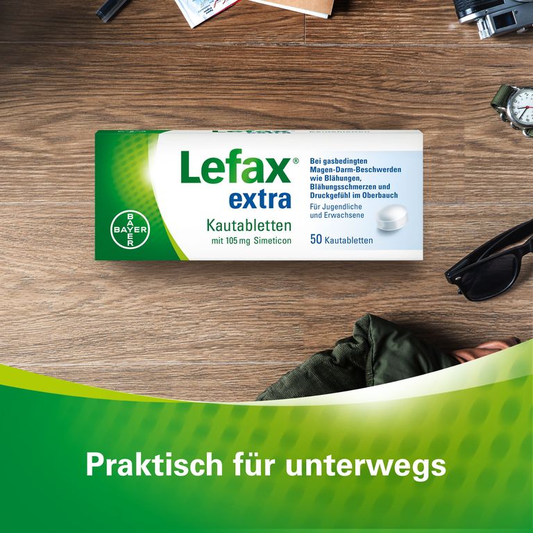 Lefax® extra Kautabletten 50 St - Shop Apotheke