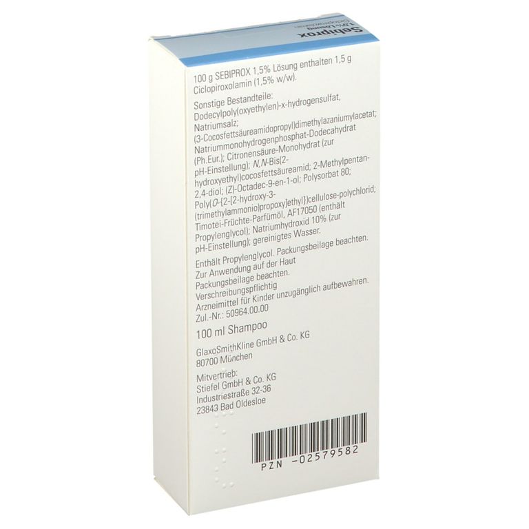 Sebiprox 1,5% Lösung 100 ml mit dem E-Rezept kaufen - Shop Apotheke