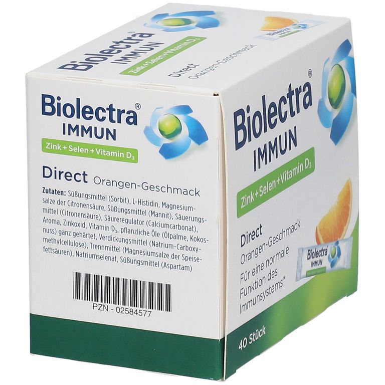 Biolectra® Immun Direct Orange 40 St - Shop Apotheke