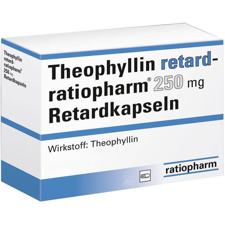 Theophyllin retard-ratiopharm® 250 mg 100 St mit dem E-Rezept kaufen ...