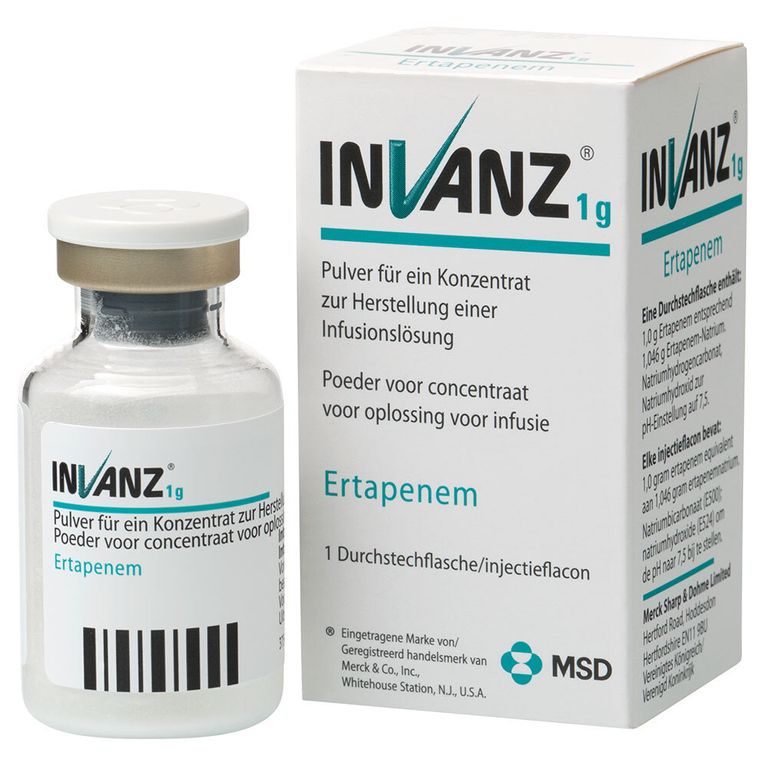 INVANZ® 1 g 1 St mit dem E-Rezept kaufen - Shop Apotheke