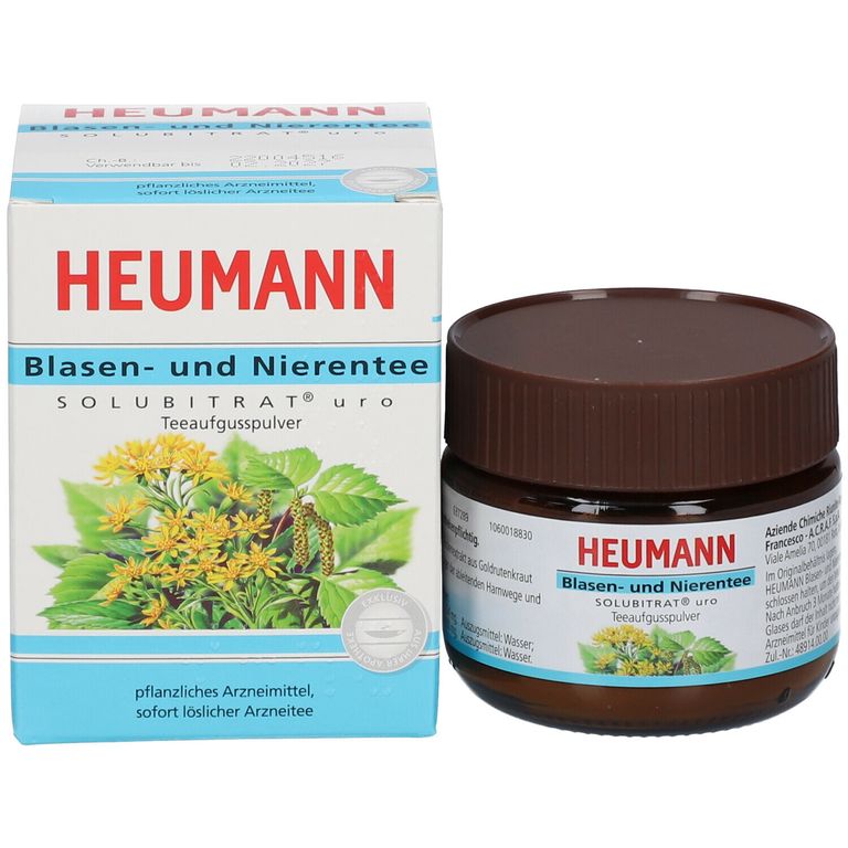 Heumann Blasen- und Nierentee Solubitrat® Uro 30 g - Shop Apotheke