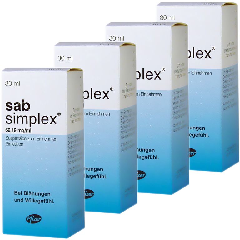 Sab simplex® 4x30 ml - Shop Apotheke