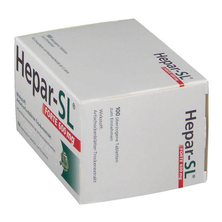 Hepar-SL® FORTE 600 mg 100 St - Shop Apotheke