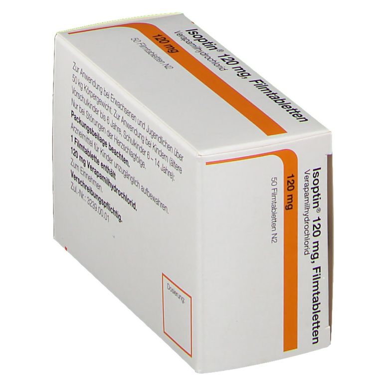 Isoptin® 120 mg 50 St mit dem E-Rezept kaufen - Shop Apotheke