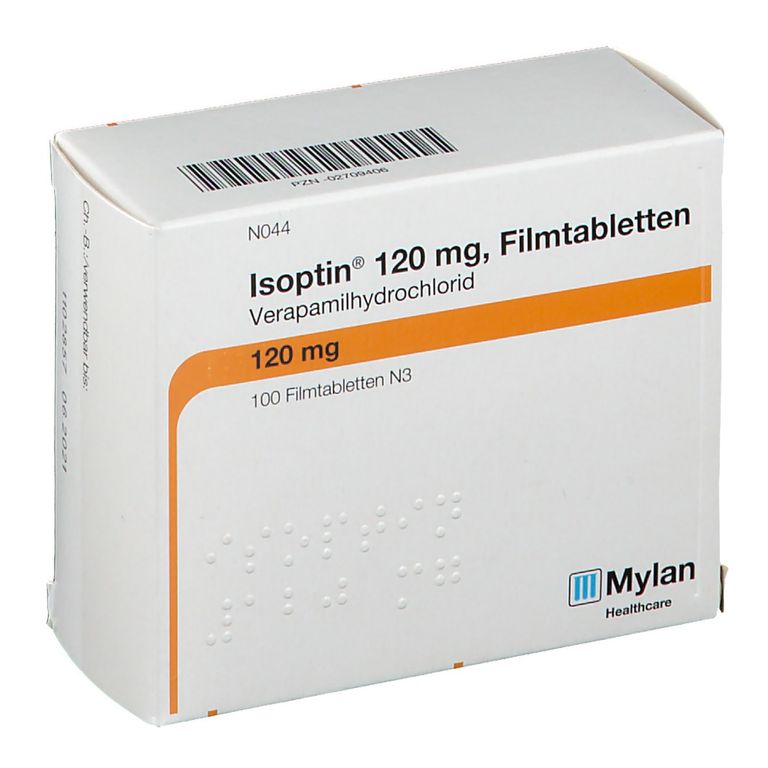 Isoptin® 120 mg 100 St mit dem E-Rezept kaufen - Shop Apotheke