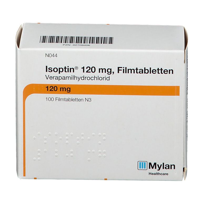 Isoptin® 120 mg 100 St mit dem E-Rezept kaufen - Shop Apotheke