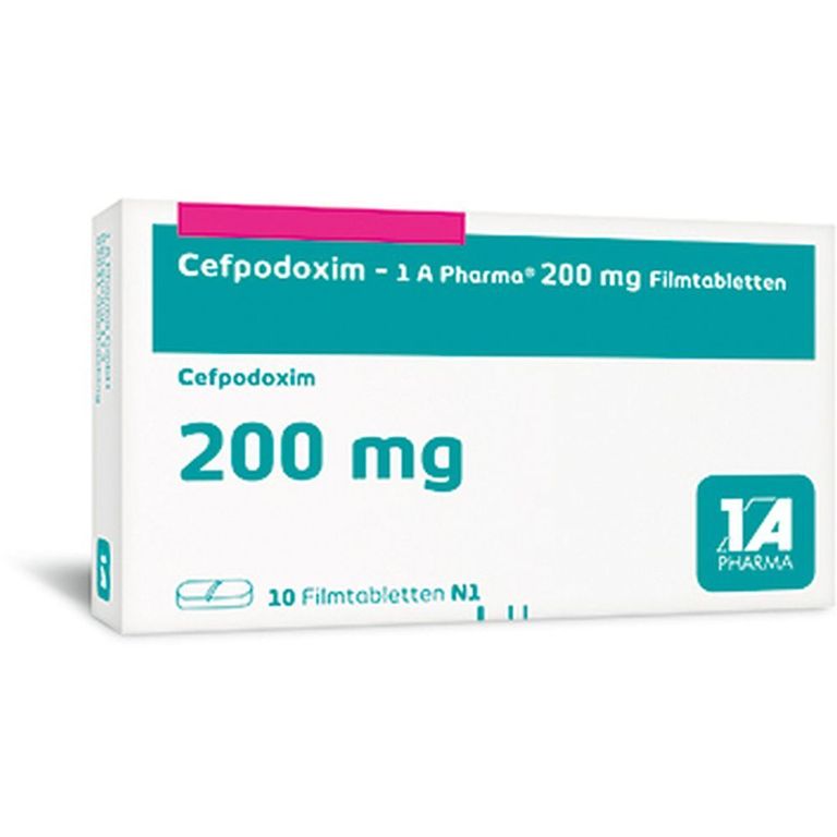 Cefpodoxim 1A Pharma® 200Mg 10 St mit dem E-Rezept kaufen - Shop Apotheke