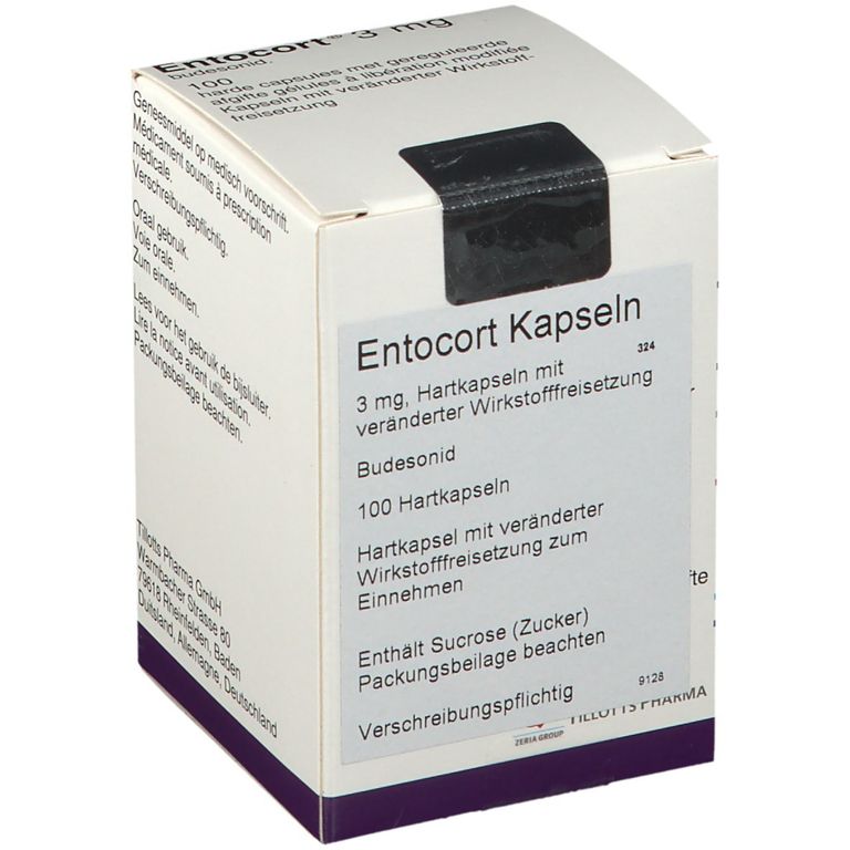 Entocort Kapseln 3 mg 100 St mit dem E-Rezept kaufen - Shop Apotheke