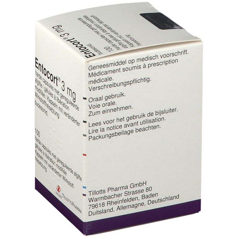 Entocort Kapseln 3 mg 100 St mit dem E-Rezept kaufen - Shop Apotheke