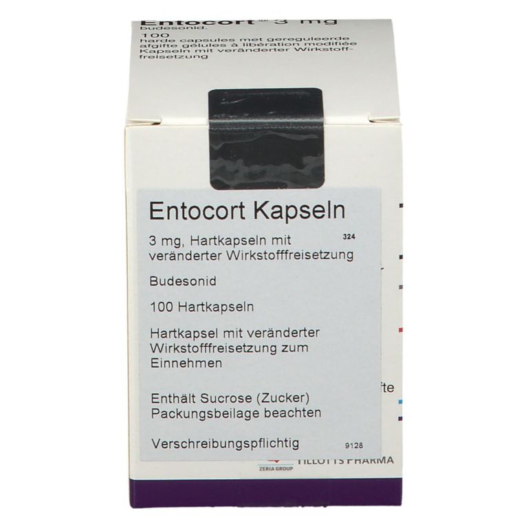 Entocort Kapseln 3 mg 100 St mit dem E-Rezept kaufen - Shop Apotheke