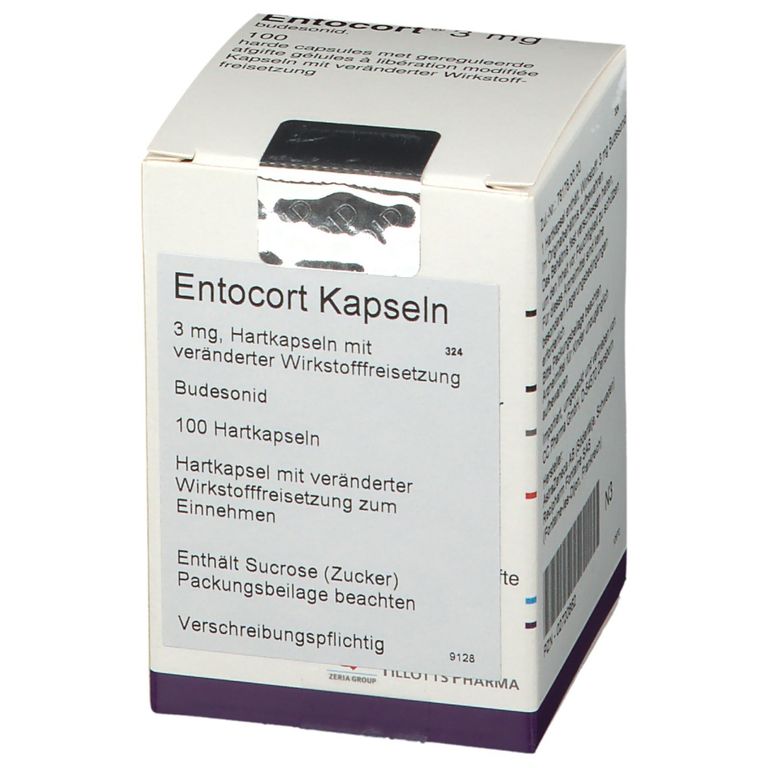 Entocort Kapseln 3 mg 100 St mit dem E-Rezept kaufen - Shop Apotheke