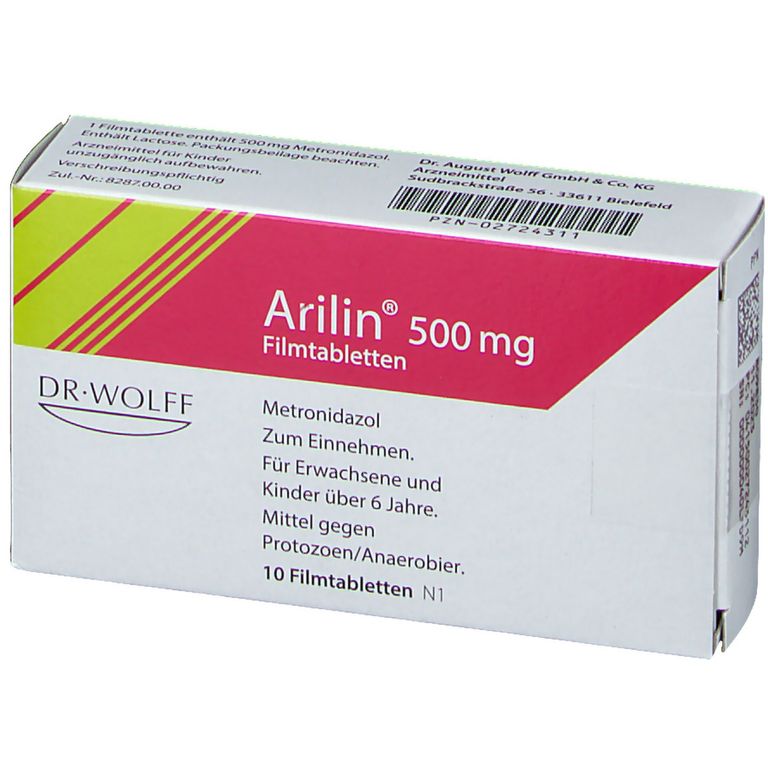 Arilin® 500 mg 10 St mit dem E-Rezept kaufen - Shop Apotheke