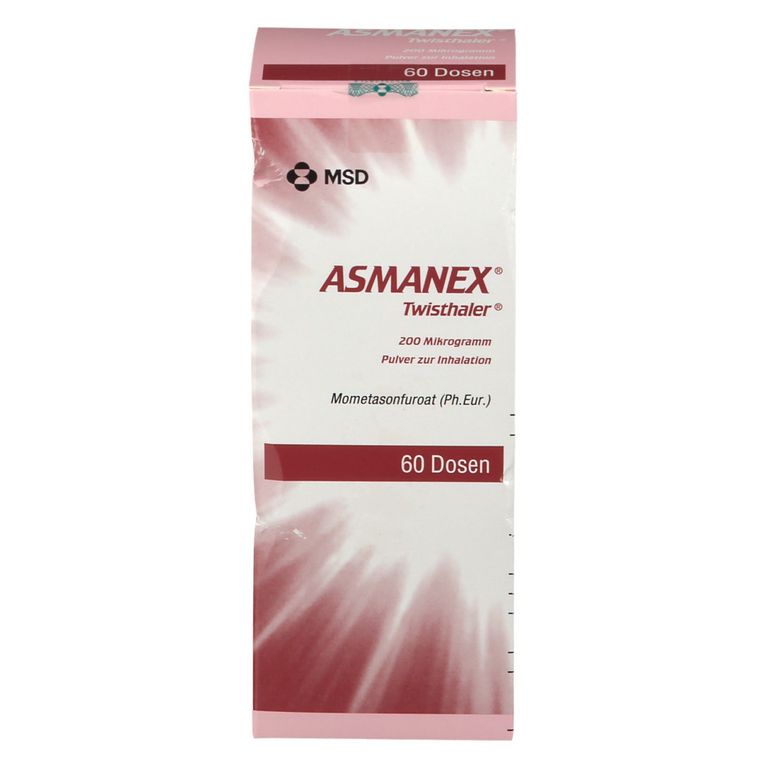 ASMANEX® Twisthaler® 200 ug 1 St mit dem E-Rezept kaufen - Shop Apotheke