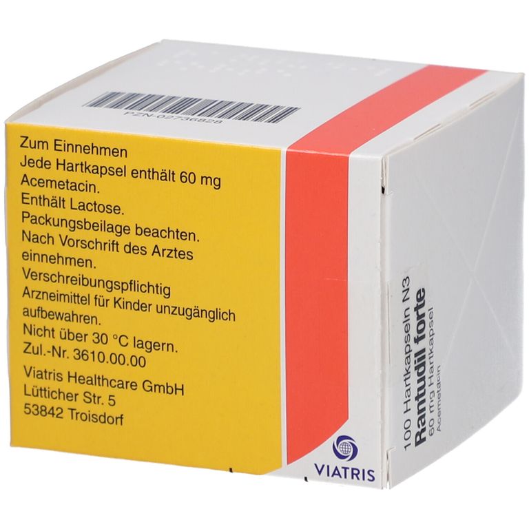 Rantudil® forte Kapseln 100 St mit dem E-Rezept kaufen - Shop Apotheke