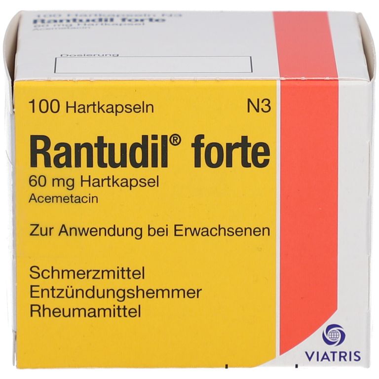 Rantudil® forte Kapseln 100 St mit dem E-Rezept kaufen - Shop Apotheke