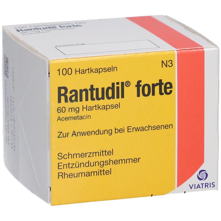 Rantudil® forte Kapseln 100 St mit dem E-Rezept kaufen - Shop Apotheke