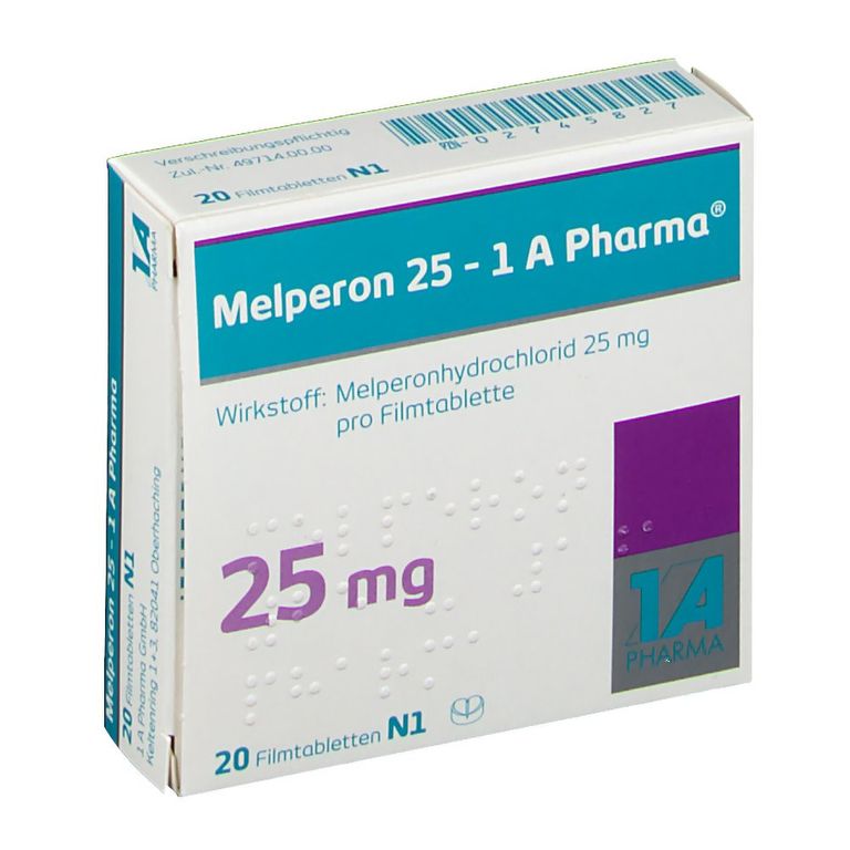 Melperon 25 1A Pharma® 20 St mit dem E-Rezept kaufen - Shop Apotheke