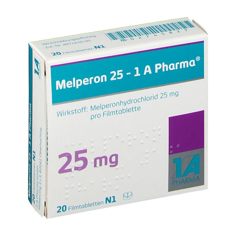 Melperon 25 1A Pharma® 20 St mit dem E-Rezept kaufen - Shop Apotheke