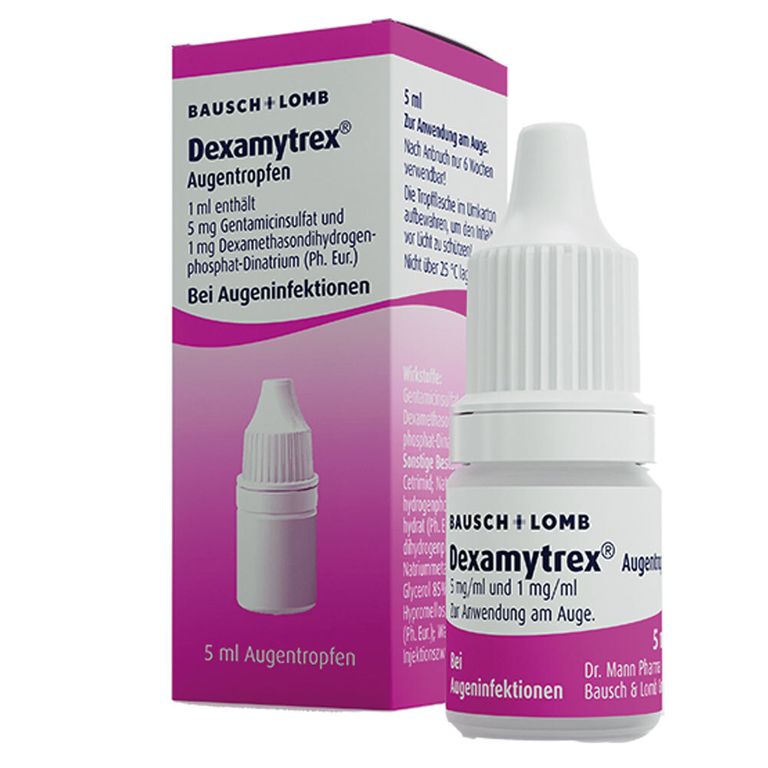 Dexamytrex® Augentropfen 5 ml mit dem E-Rezept kaufen - Shop Apotheke