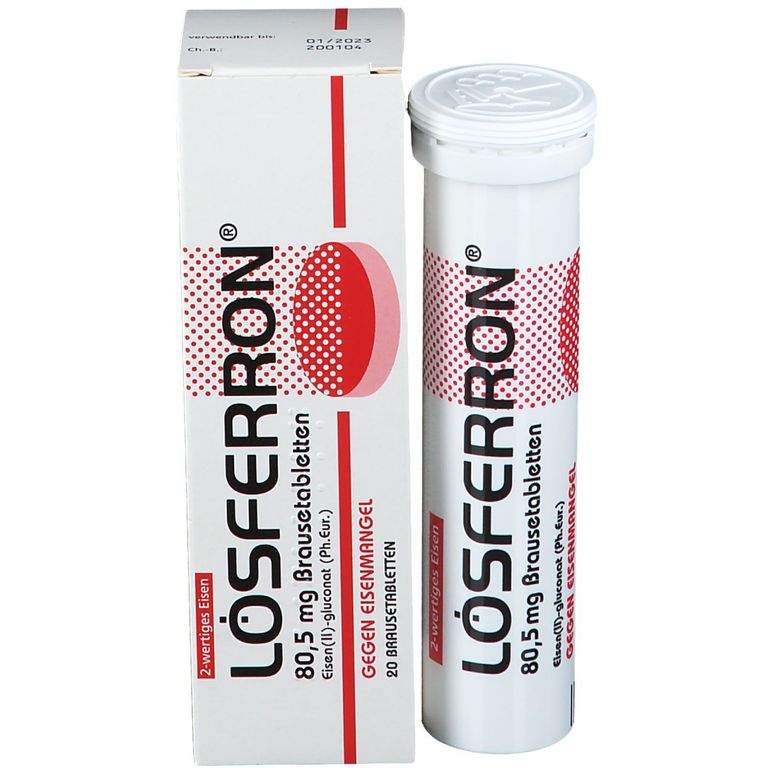 Lösferron Brausetabletten 20 St - Shop Apotheke
