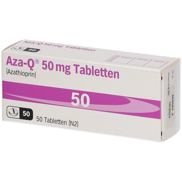 Aza-Q® 50 mg 50 St mit dem E-Rezept kaufen - Shop Apotheke