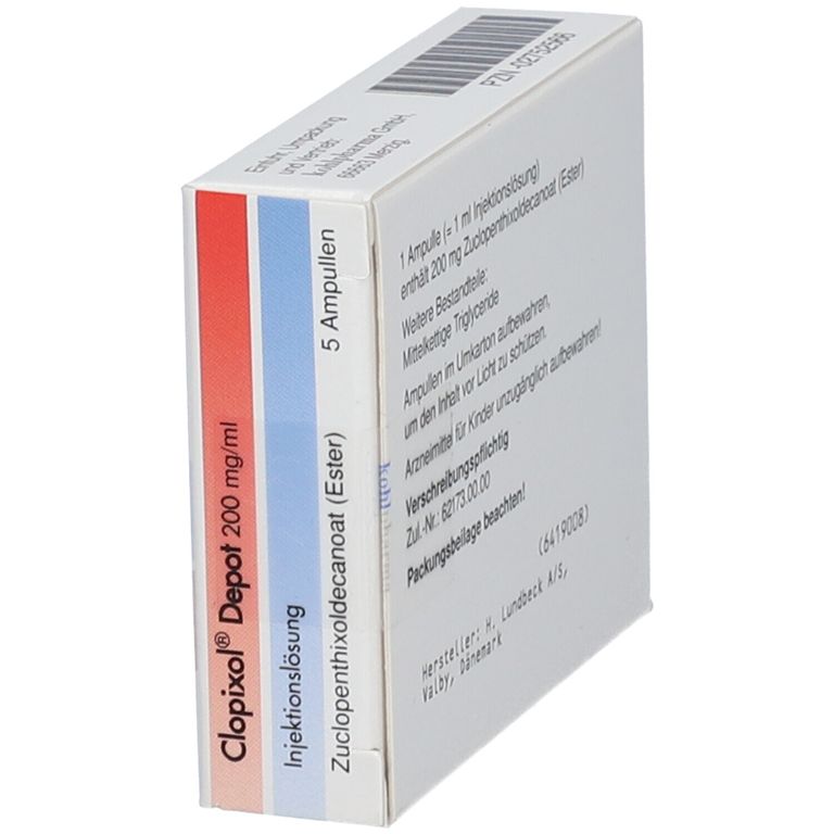 Clopixol Depot 200 mg/ml 5x1 St mit dem E-Rezept kaufen - Shop Apotheke