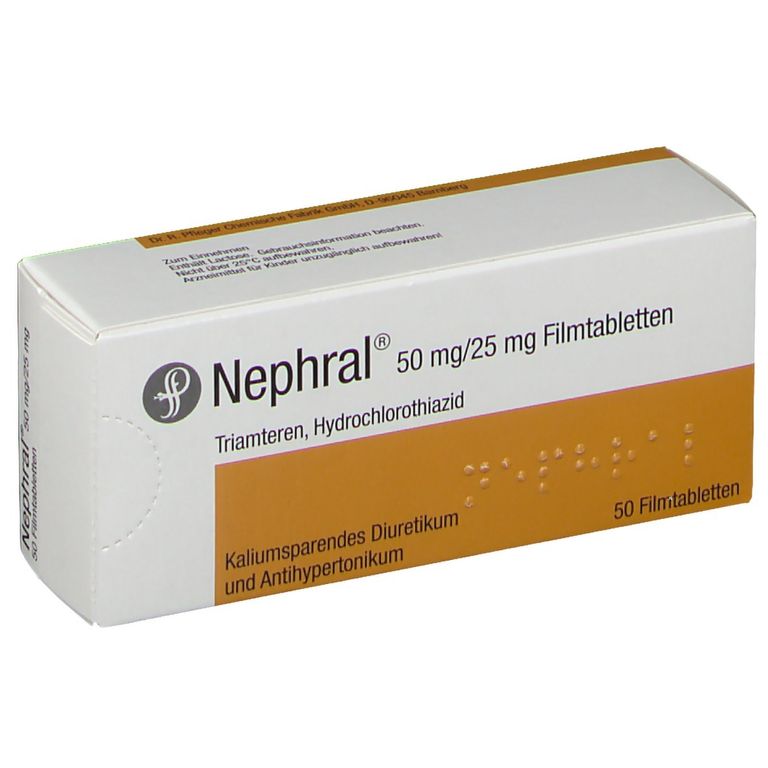 Nephral® 50 mg/25 mg 50 St mit dem E-Rezept kaufen - Shop Apotheke