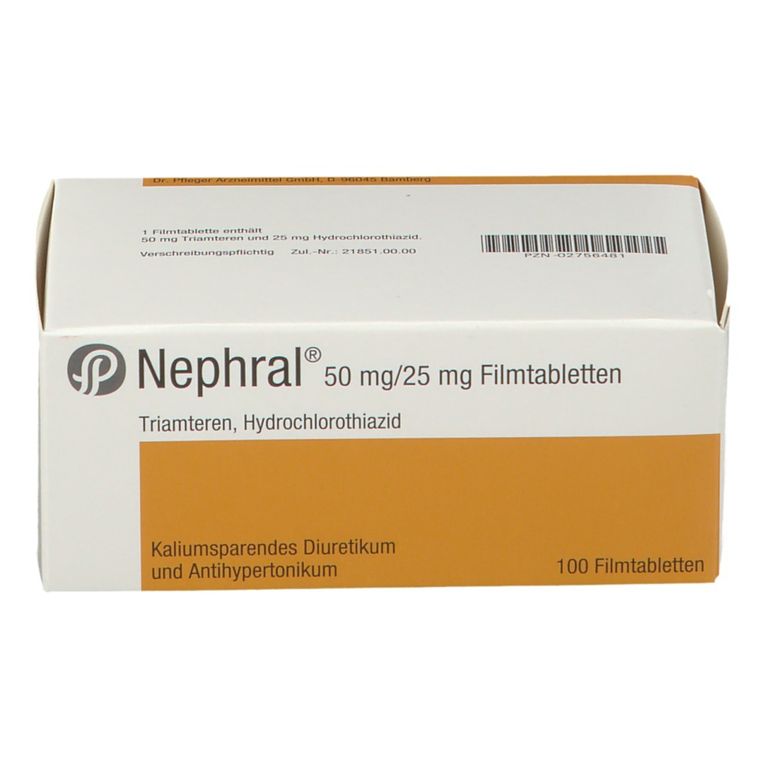 Nephral® 50 mg/25 mg 100 St mit dem E-Rezept kaufen - Shop Apotheke