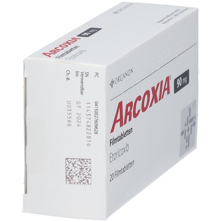 Arcoxia® 90 mg 20 St mit dem E-Rezept kaufen - Shop Apotheke