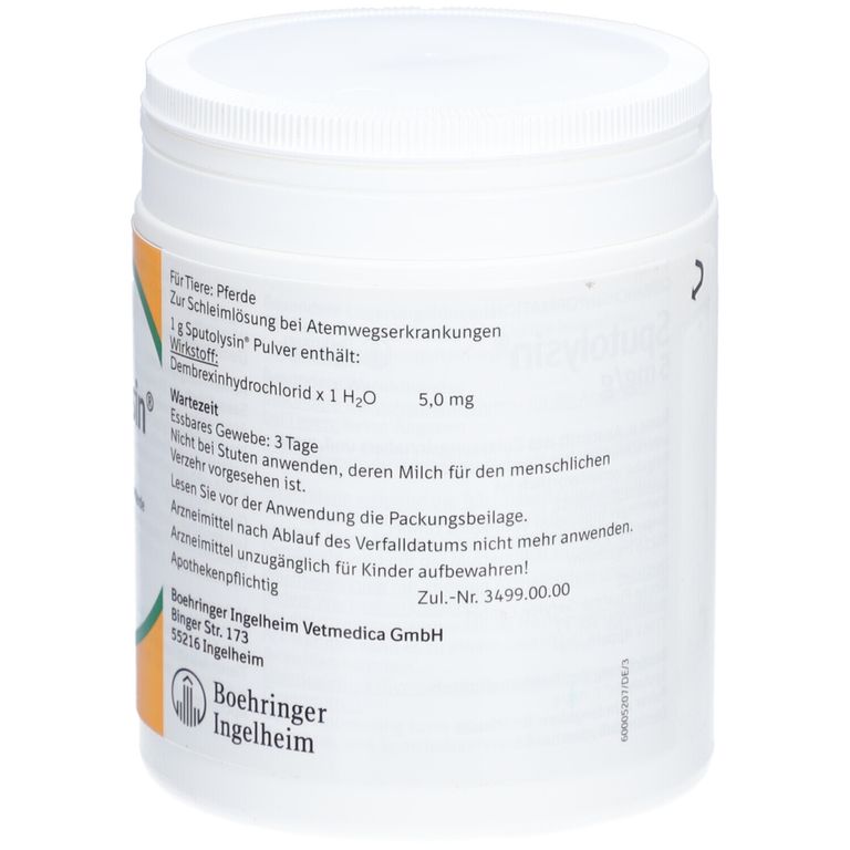 Sputolysin® 5 mg/g 420 g - Shop Apotheke