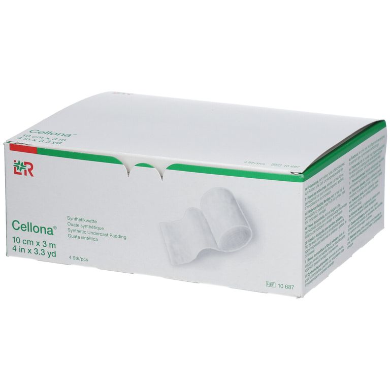 Cellona® Synthetikwatte 10 cm x 3 m 4 St - Shop Apotheke
