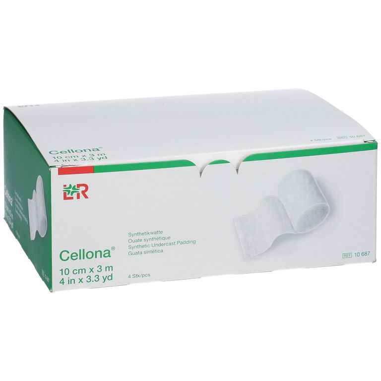 Cellona® Synthetikwatte 10 cm x 3 m 4 St - Shop Apotheke