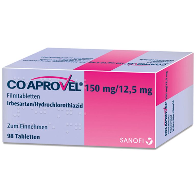 COAPROVEL® 150 mg/12,5 mg 98 St mit dem E-Rezept kaufen - Shop Apotheke