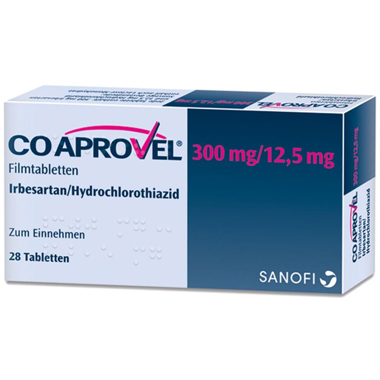 COAPROVEL® 300 mg/12,5 mg 28 St mit dem E-Rezept kaufen - Shop Apotheke