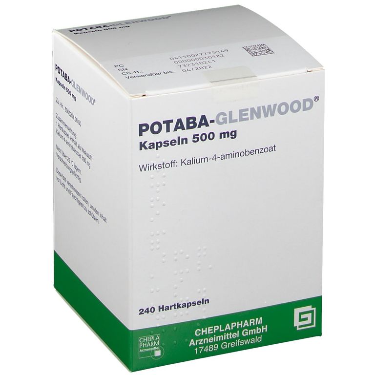 Potaba-Glenwood® 500 mg 240 St mit dem E-Rezept kaufen - Shop Apotheke