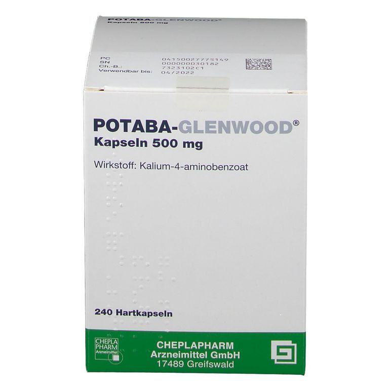 Potaba-Glenwood® 500 mg 240 St mit dem E-Rezept kaufen - Shop Apotheke