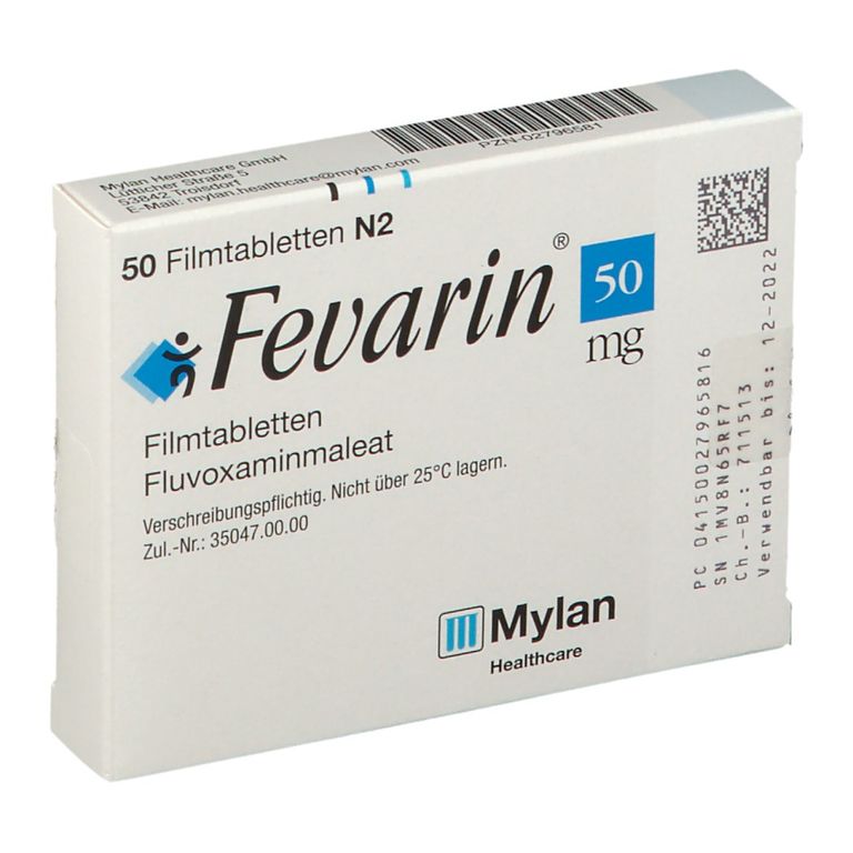 Fevarin® 50 mg 50 St mit dem E-Rezept kaufen - Shop Apotheke