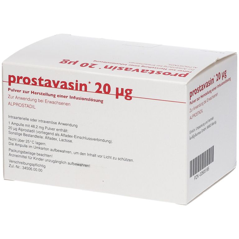 Prostavasin 20 µg 15 St mit dem E-Rezept kaufen - Shop Apotheke