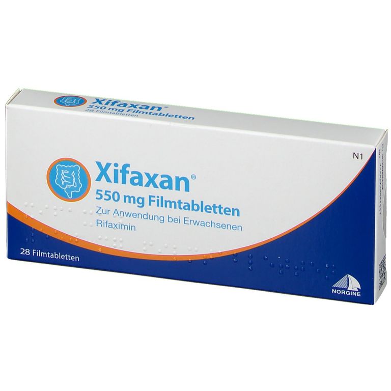 Xifaxan® 550 mg 28 St mit dem E-Rezept kaufen - Shop Apotheke