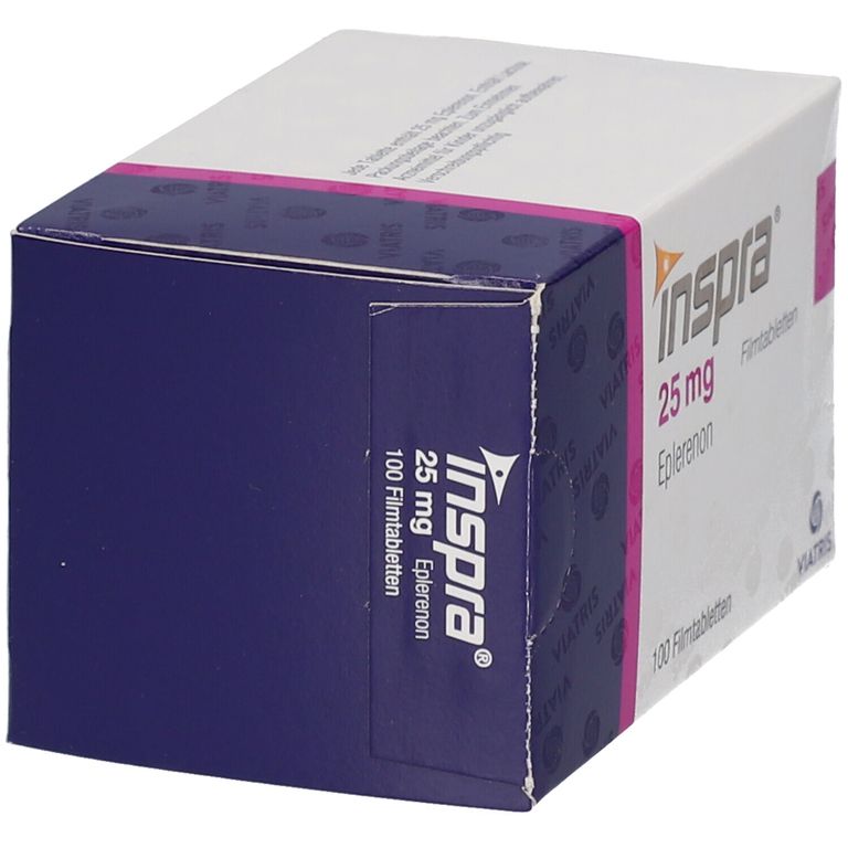 Inspra® 25 mg 100 St mit dem E-Rezept kaufen - Shop Apotheke